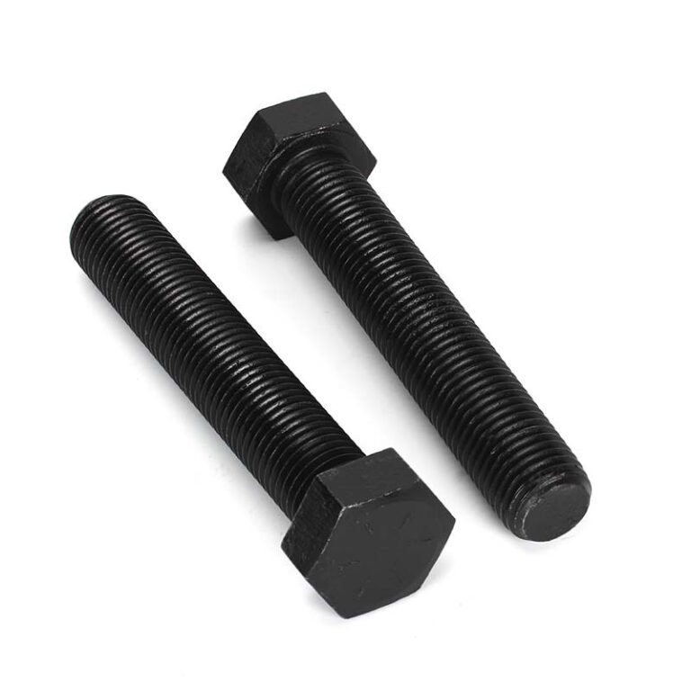 Grade 8 Black Oxide Hex Bolts | 42CrMo Heavy-Duty Hex Bolts