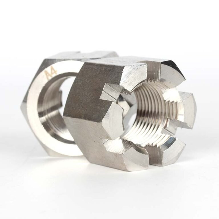 Hex Slotted Castle Nuts DIN935 | Stainless Steel | Flybear